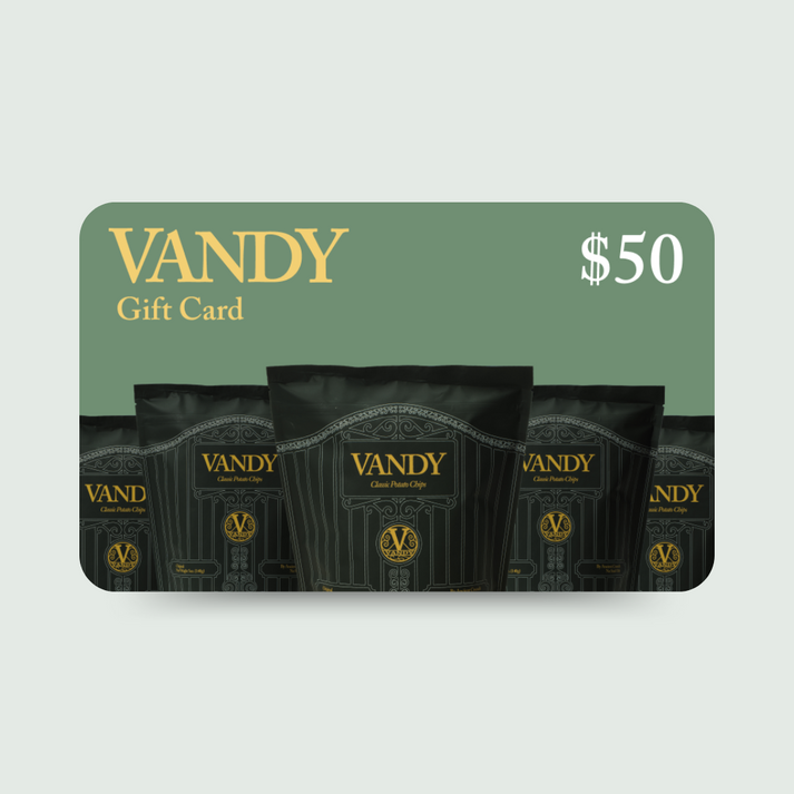 Vandy Gift Card – Vandy Crisps